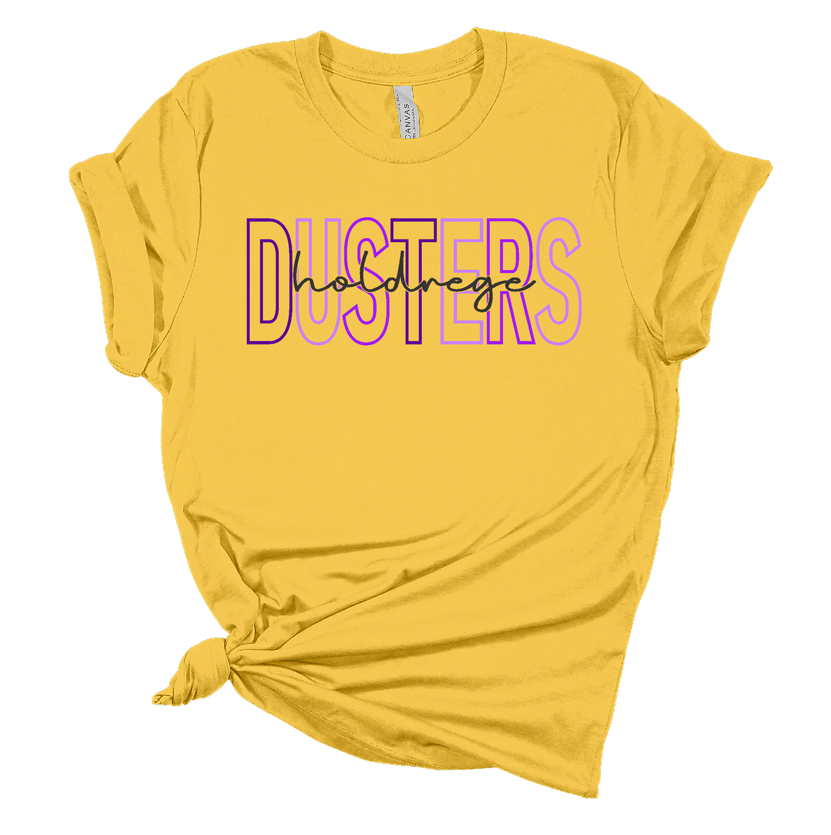 Holdrege Dusters (bold and cursive design) T-Shirt – Pretty and ...